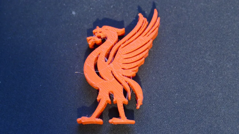 Liverpool Liverbird Logo - Public Domain - Free 3D Print Model - MakerWorld