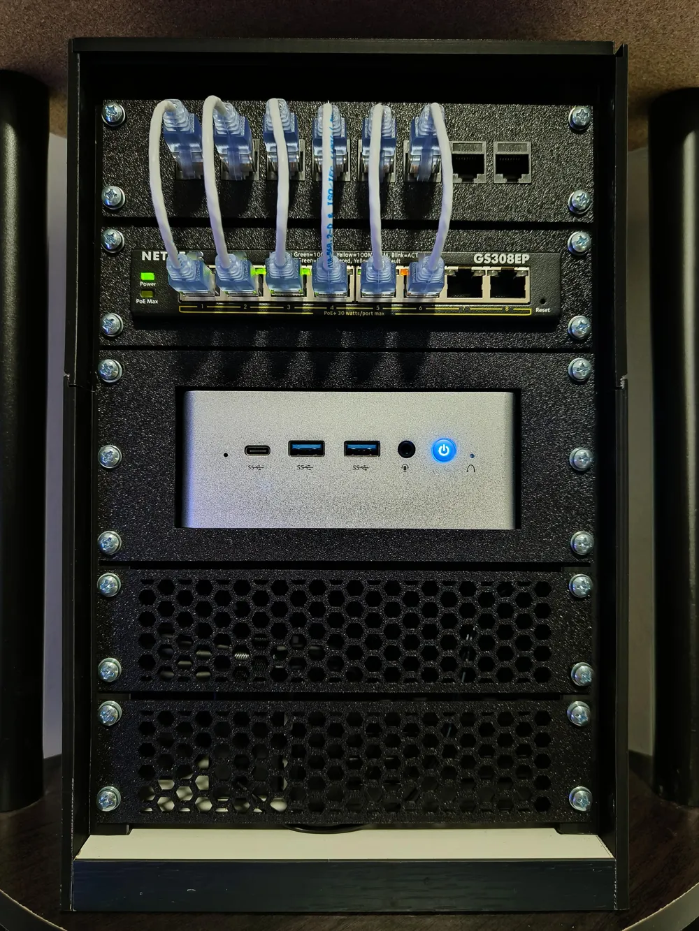 Mini Server Rack by zidnorclover MakerWorld: Download Free 3D Models