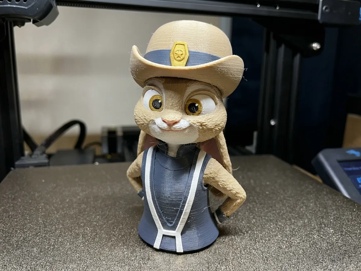 Zootopia - Judy - Rabbit Officer - Free 3D Print Model - MakerWorld