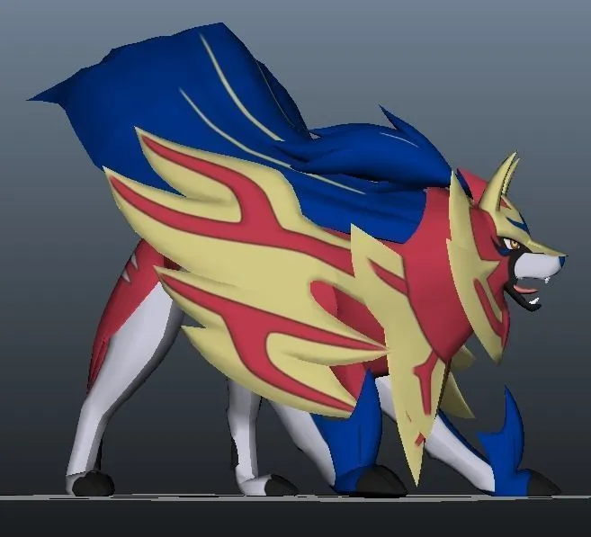 Zamazenta Pokemon - Free 3D Print Model - MakerWorld