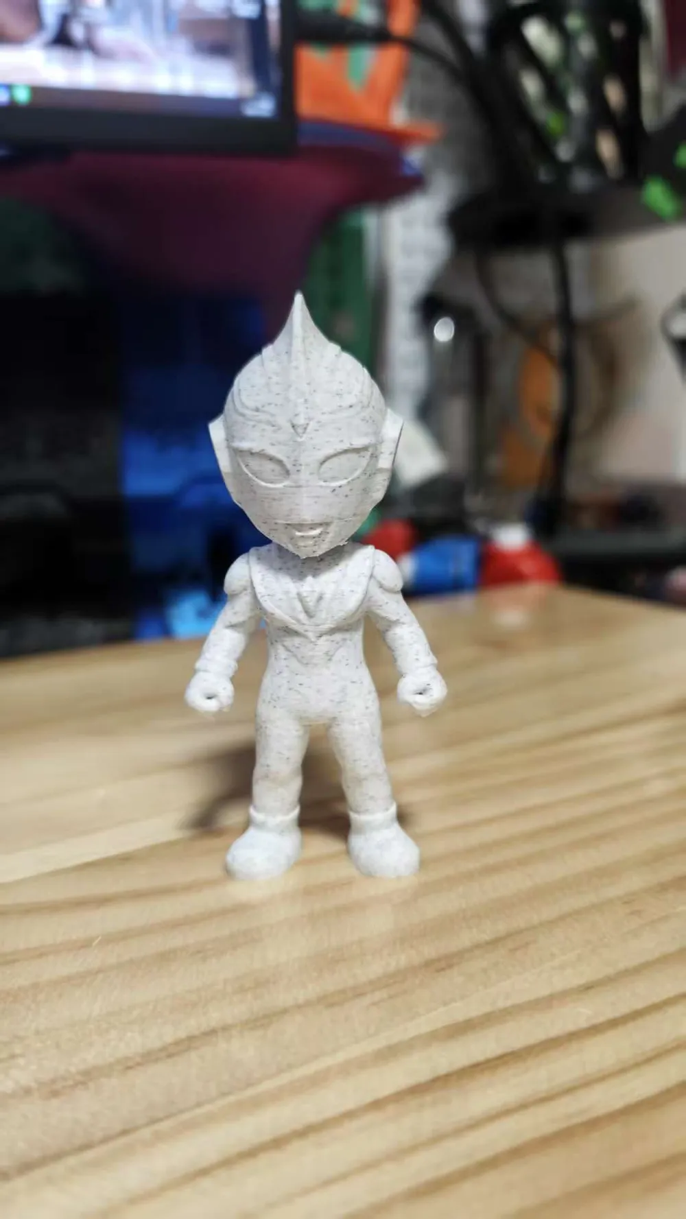 Chibi Ultraman Agul - Free 3D Print Model - MakerWorld