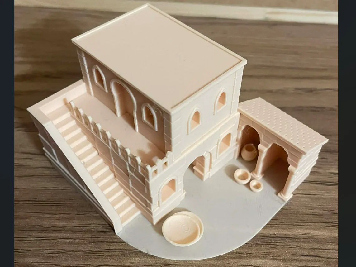 age of empires 2 house - Free 3D Print Model - MakerWorld
