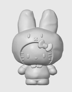 hello kitty - Free 3D Print Model - MakerWorld