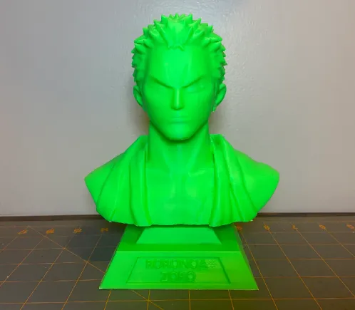 Roronoa Zoro - One Piece Bust - Free 3D Print Model - MakerWorld