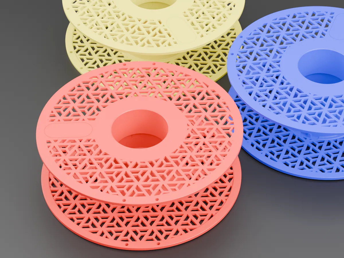 Bambu Lab Filament Spool | Original Size Replica - Free 3D Print Model ...