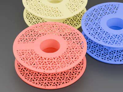Bambu Lab Filament Spool | Original Size Replica - Free 3D Print Model ...