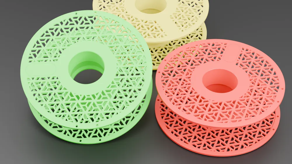 Bambu Lab Filament Spool | Original Size Replica - Free 3D Print Model ...