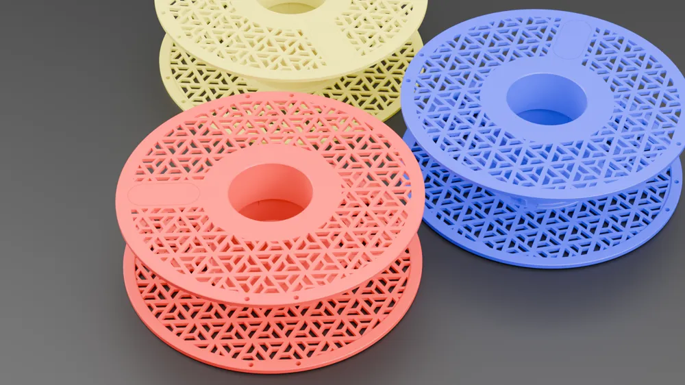 Bambu Lab Filament Spool | Original Size Replica - Free 3D Print Model ...