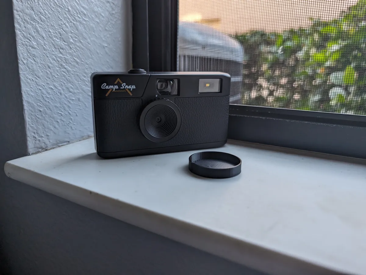 CampSnap Camera Cap by Jacob Figgins MakerWorld: Download Free 3D Models