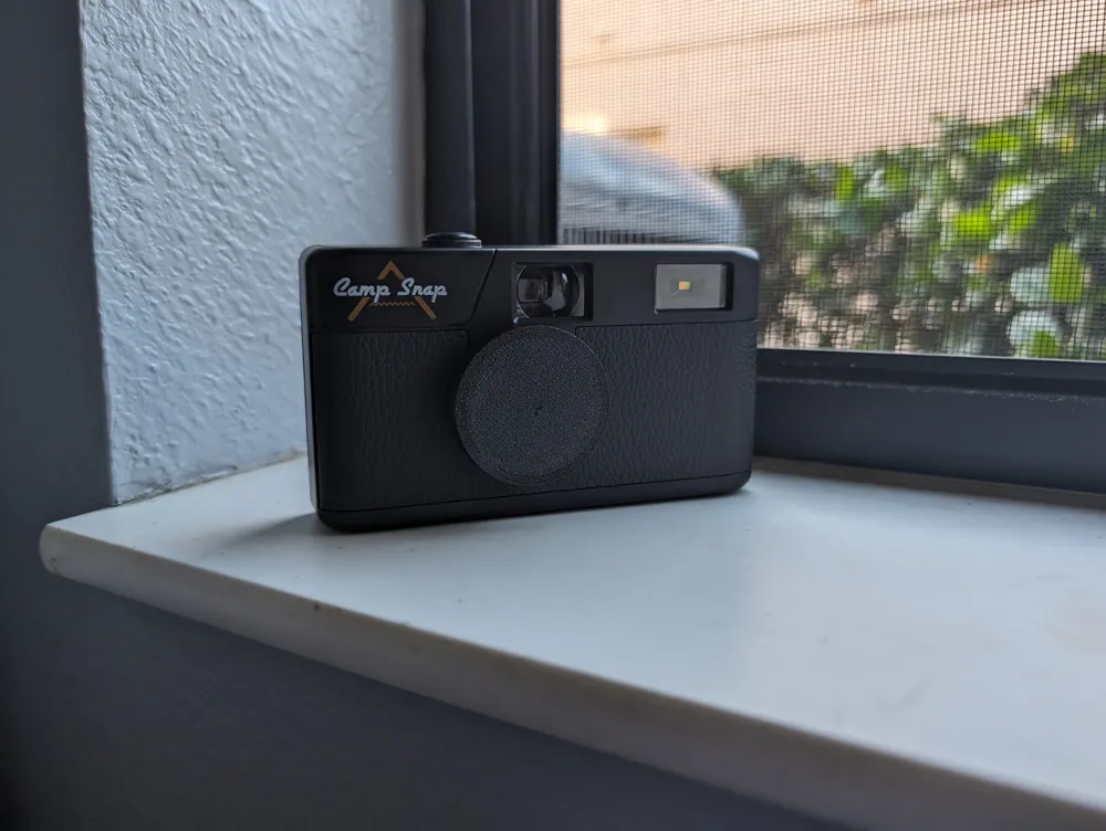 CampSnap Camera Cap by Jacob Figgins MakerWorld: Download Free 3D Models