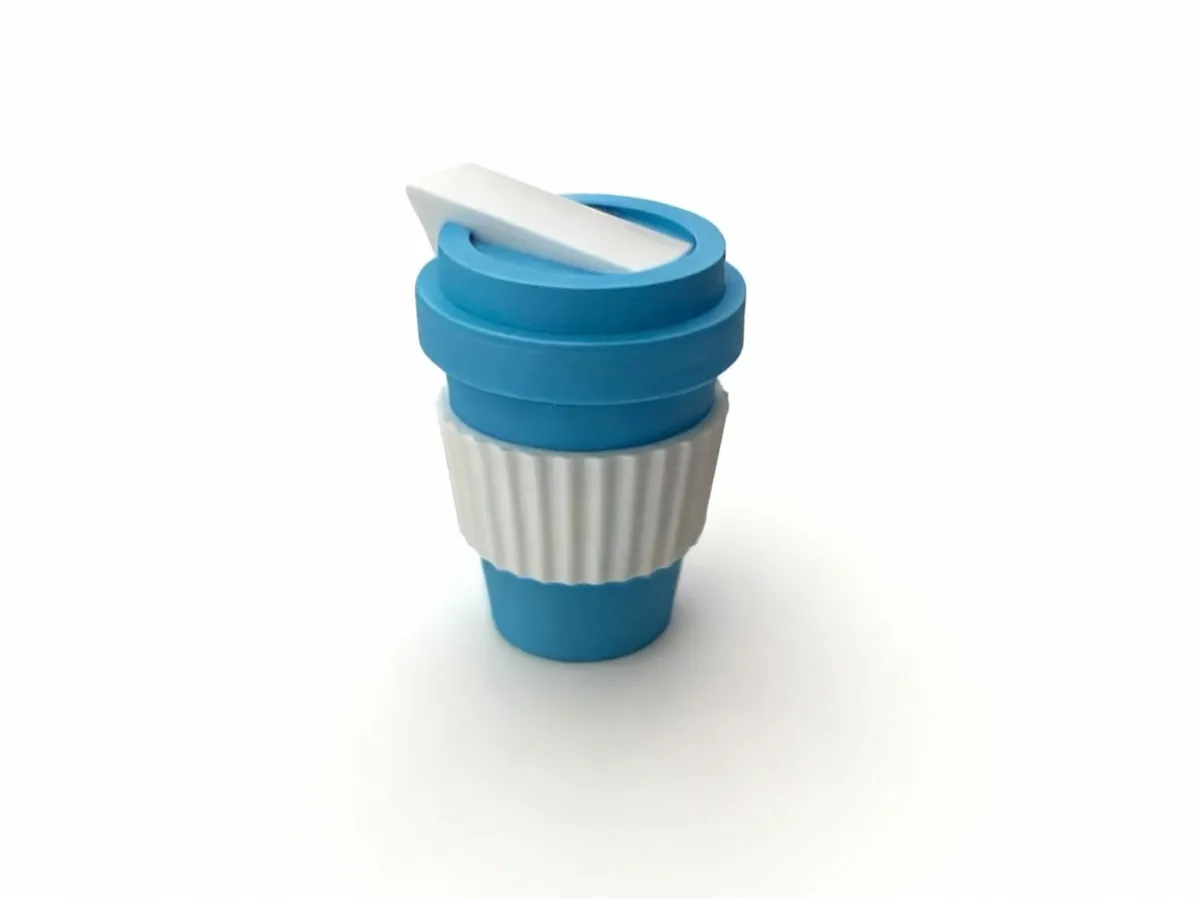 Coffee Cup Clicker Fidget Toy by 小奕大侠 MakerWorld: Download Free 3D Models