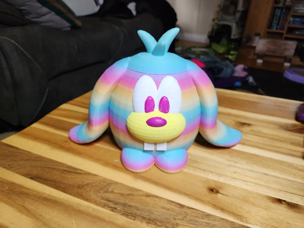 updated easter basket, candy holder - Free 3D Print Model - MakerWorld