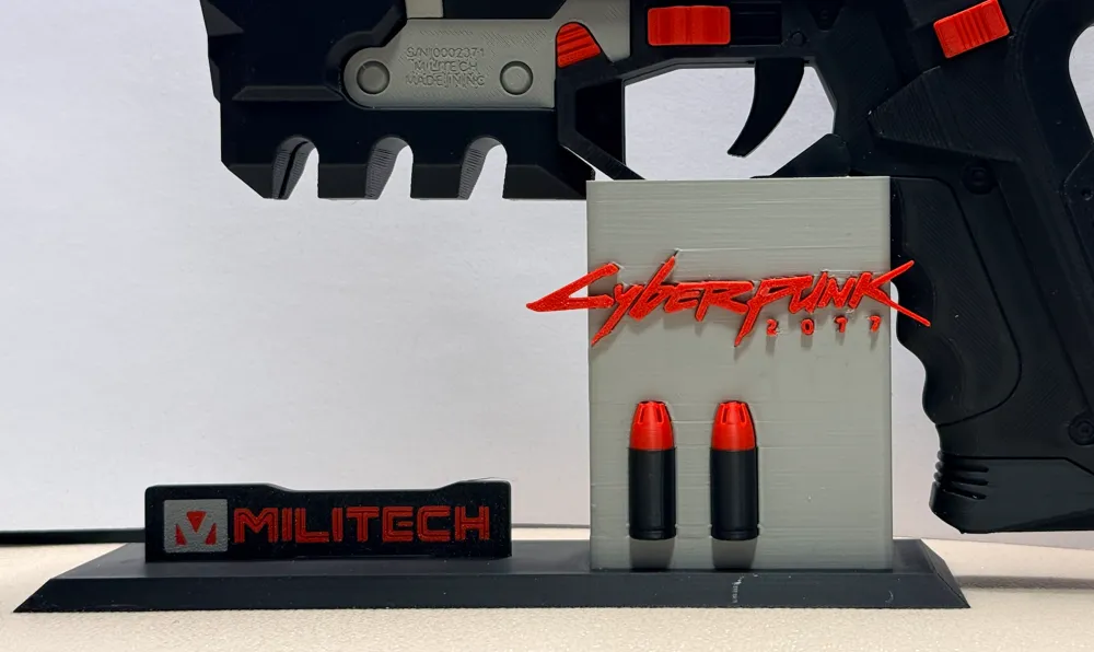 Cyberpunk 2077 Arasaka Avenger Base Stand Minimalist with LOGO - Free ...