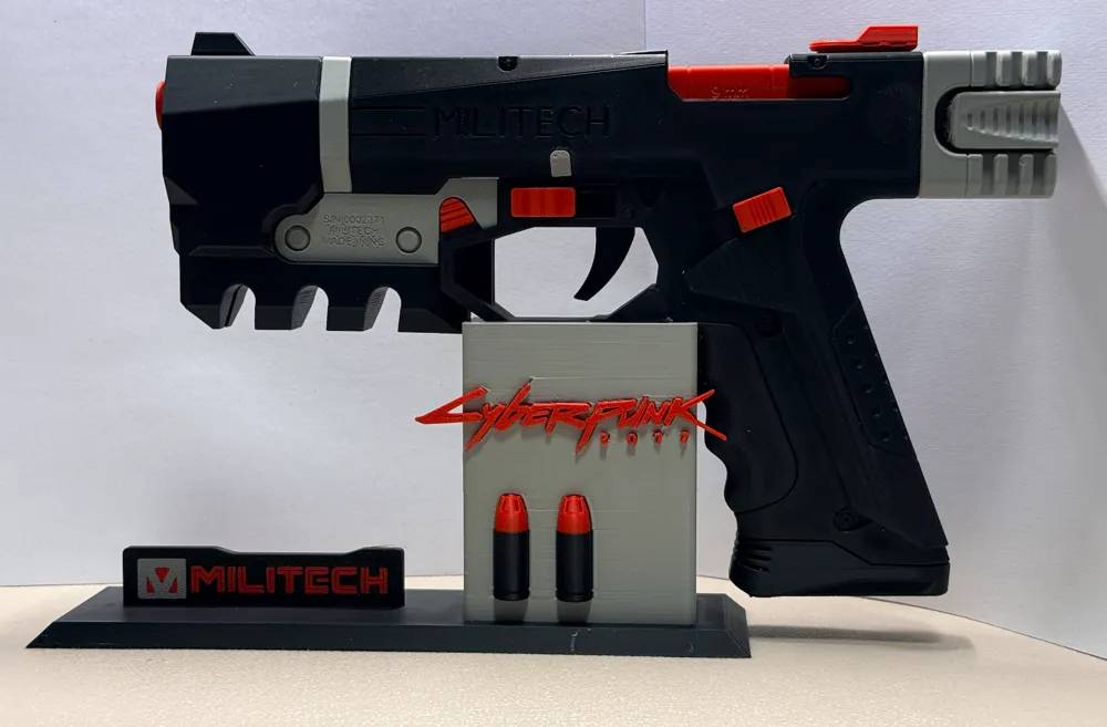 Cyberpunk 2077 Arasaka Avenger Base Stand Minimalist with LOGO - Free ...