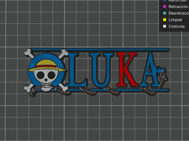 LUKA one piece , no ams - Free 3D Print Model - MakerWorld
