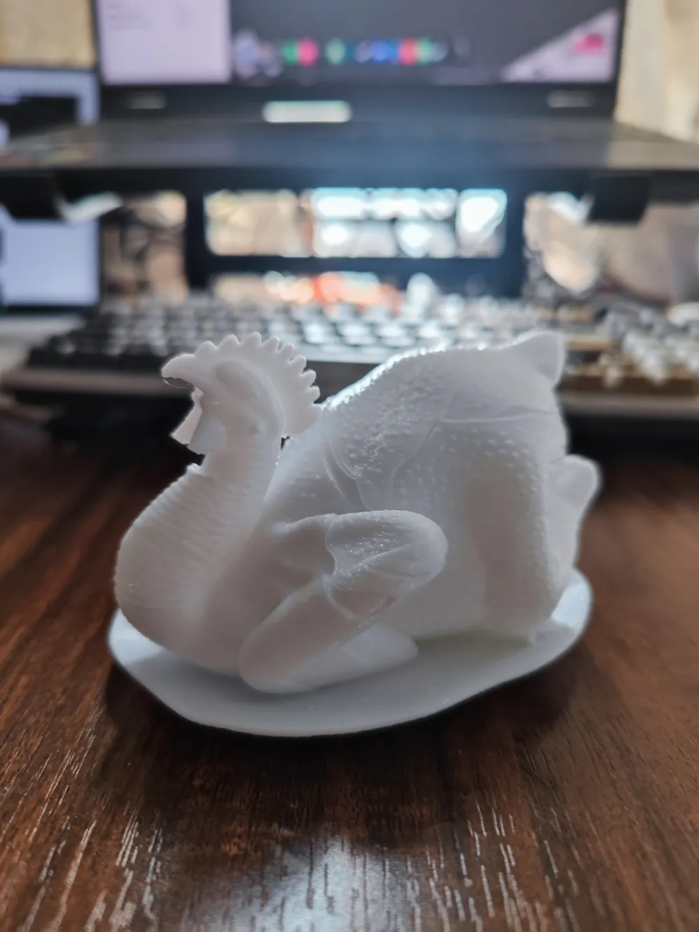 Guangning Jade Carving - White Cut Chicken - Free 3D Print Model ...