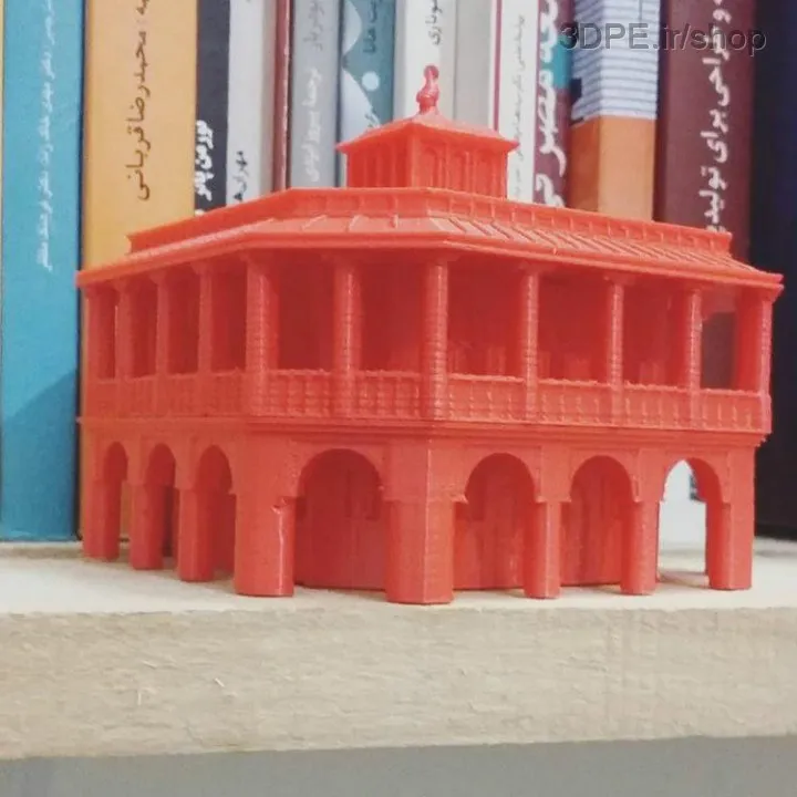 Chehelsotoun Place Pavilion Qazvin Iran - Free 3D Print Model - MakerWorld