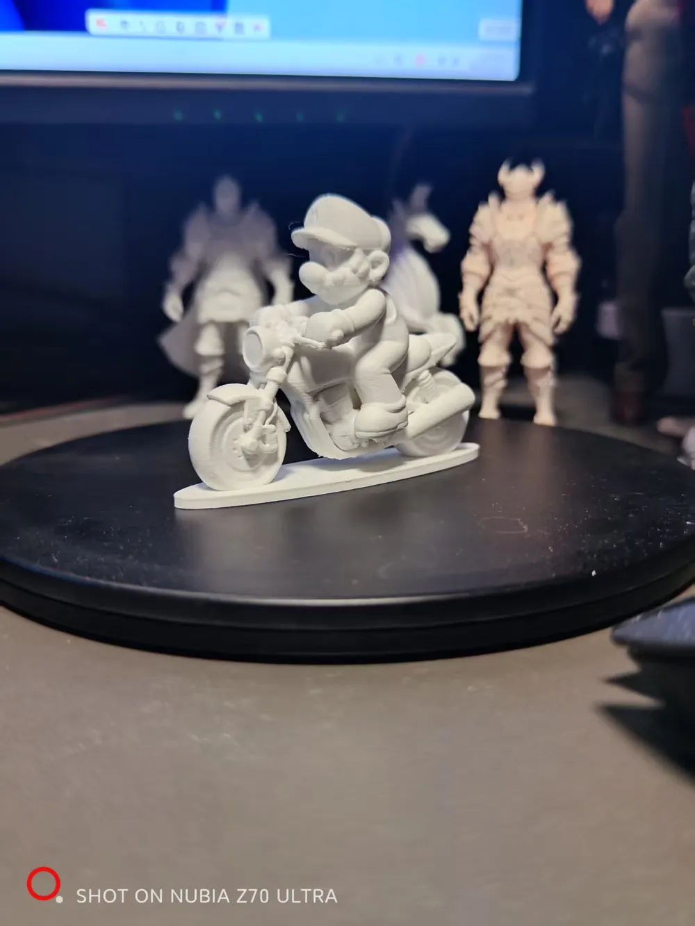 Mario Motorcycle Figurine - Free 3D Print Model - MakerWorld