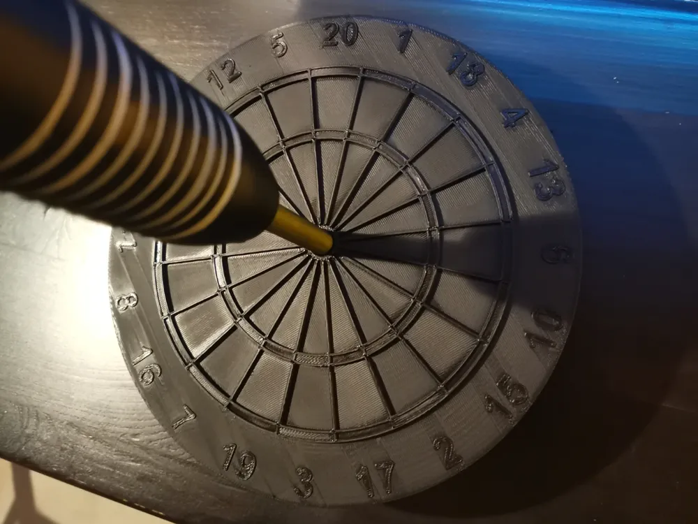 Giant Dart & Board Trophy / Pokal - Modular Award - Free 3D Print Model ...