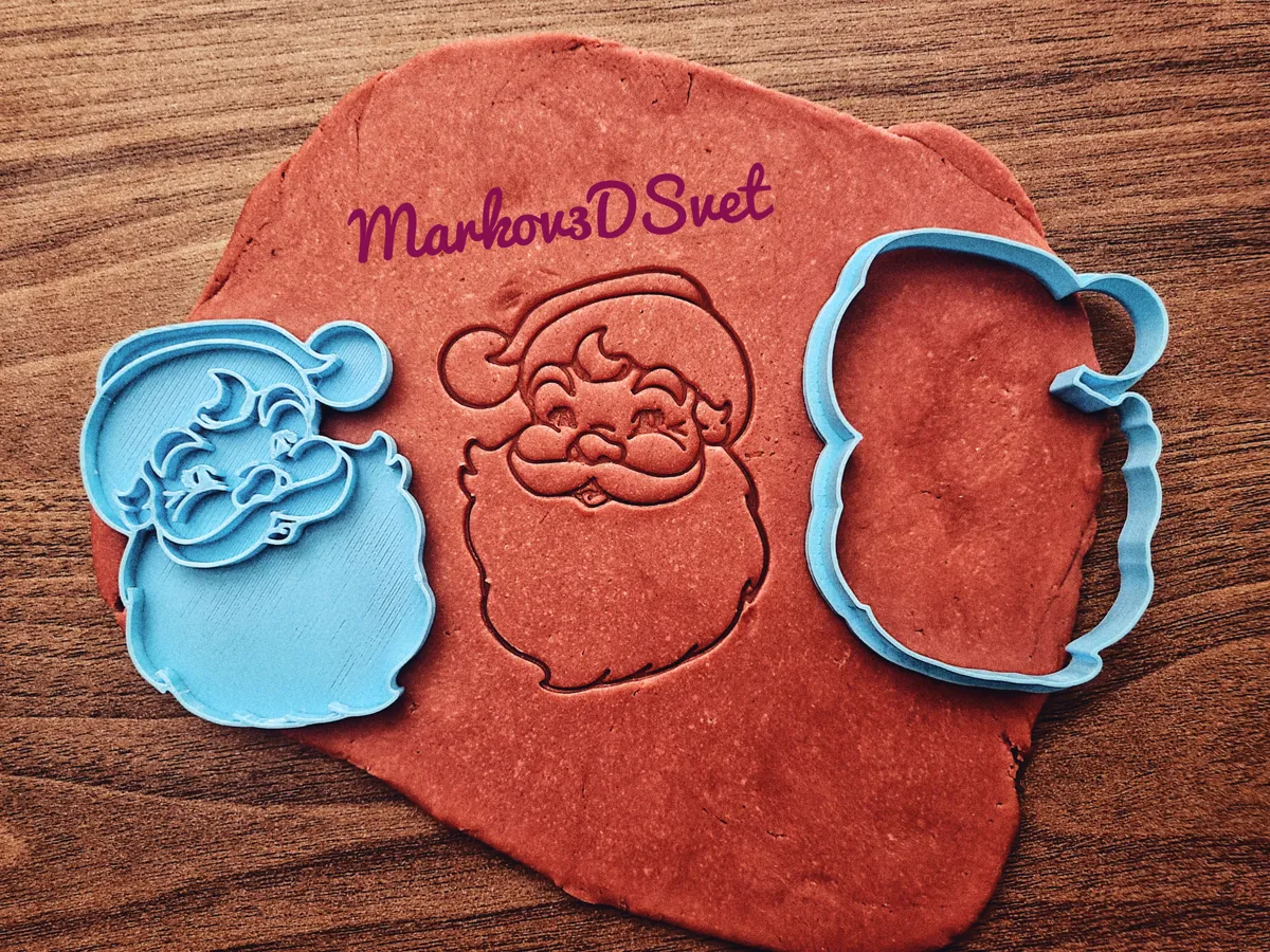 Coca Cola Santa Claus Cookie Cutter - Free 3D Print Model - MakerWorld