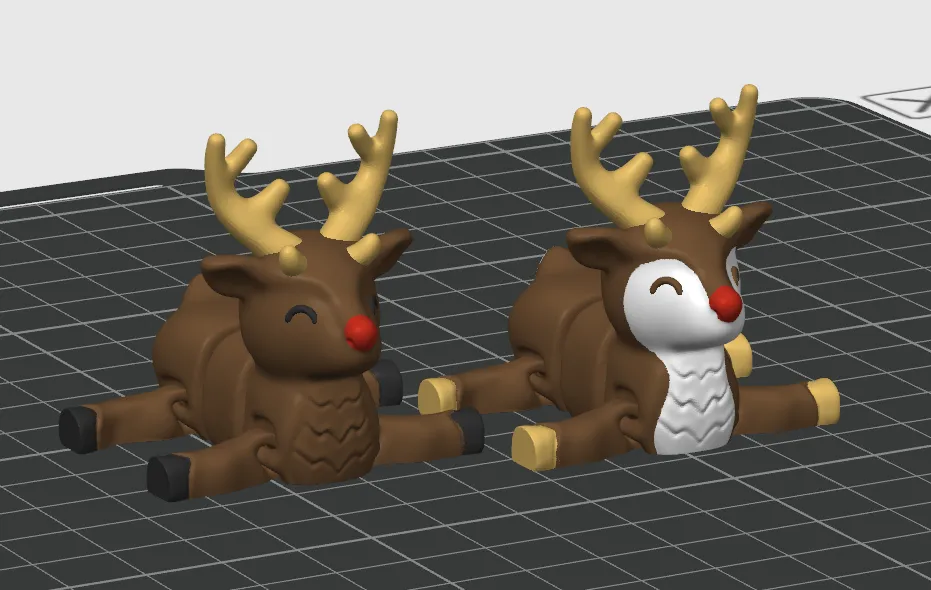 Articulated Reindeer - Free 3D Print Model - MakerWorld