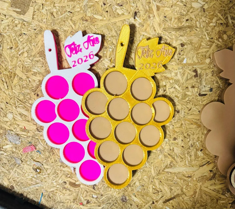 lucky grapes tray 2026 by Arvatar MakerWorld: Download Free 3D Models