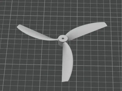 Propeller for 3.175mm shaft - Free 3D Print Model - MakerWorld