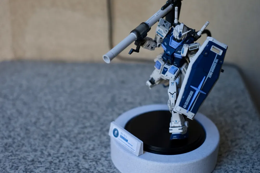 Gundam model base gunpla base - Free 3D Print Model - MakerWorld