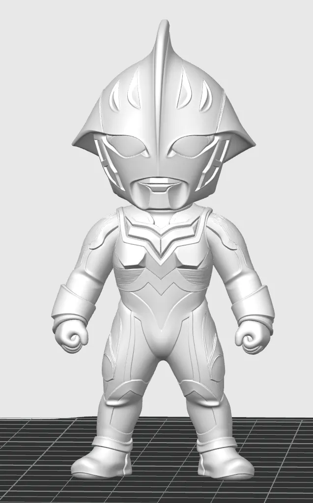 Chibi Ultraman Nexus - Free 3D Print Model - MakerWorld