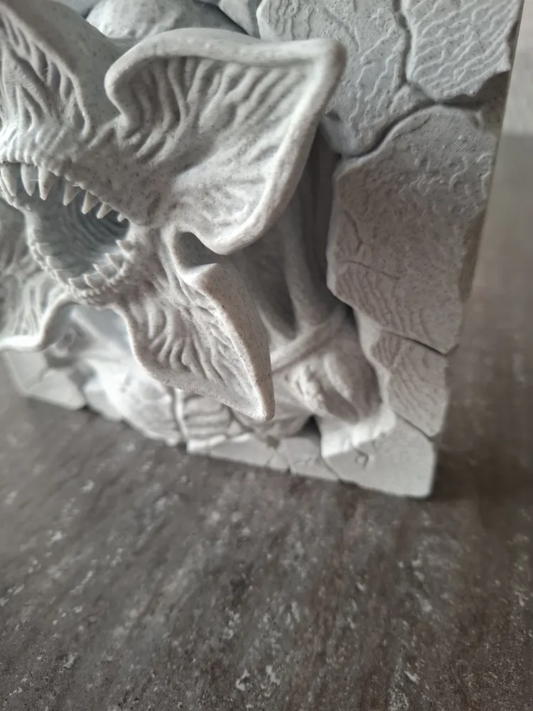 Demogorgon (Stranger Things) - Relief Sculpture by Martin Crow ...