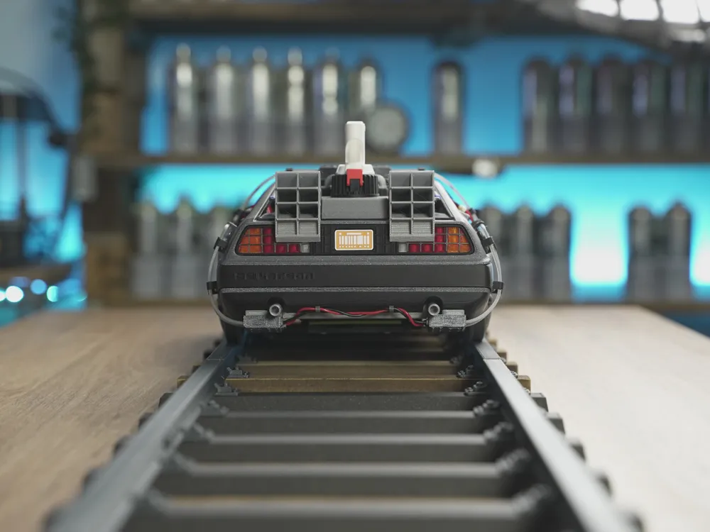 Train Track for BTTF DeLorean RC - Free 3D Print Model - MakerWorld