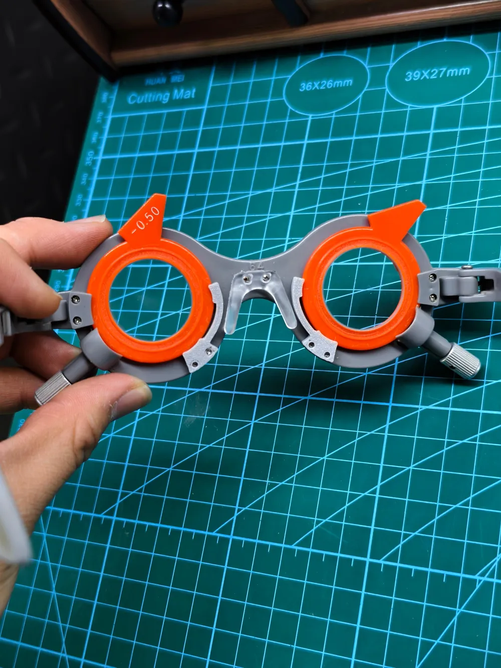 Optical Trial Frame Insert Slot Accessory - Free 3D Print Model ...