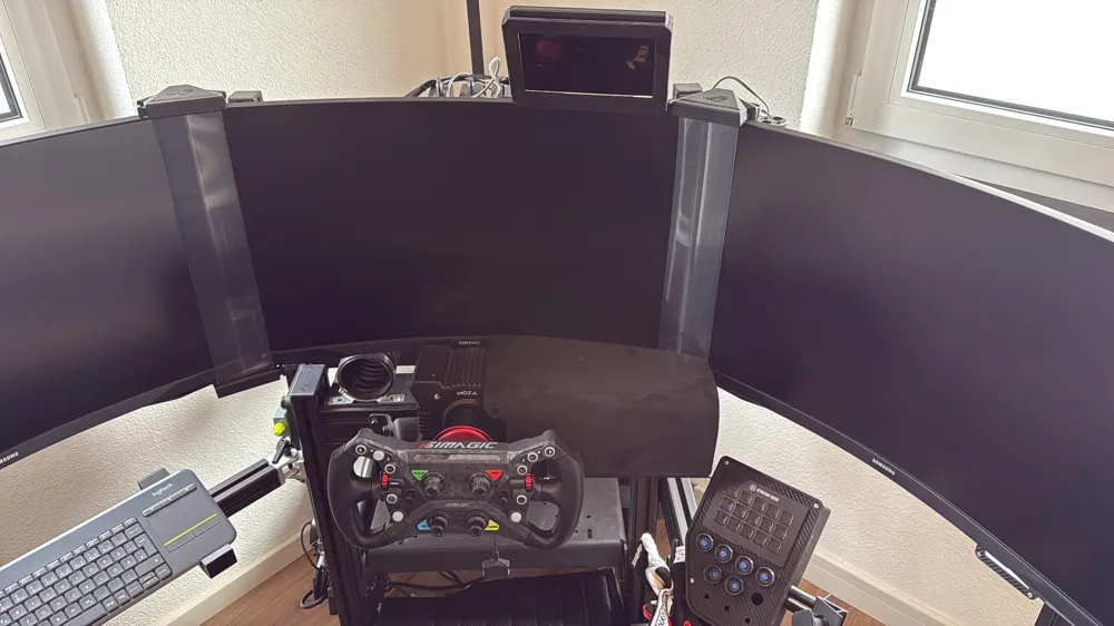 Moza Racing Dashboard - Free 3D Print Model - MakerWorld