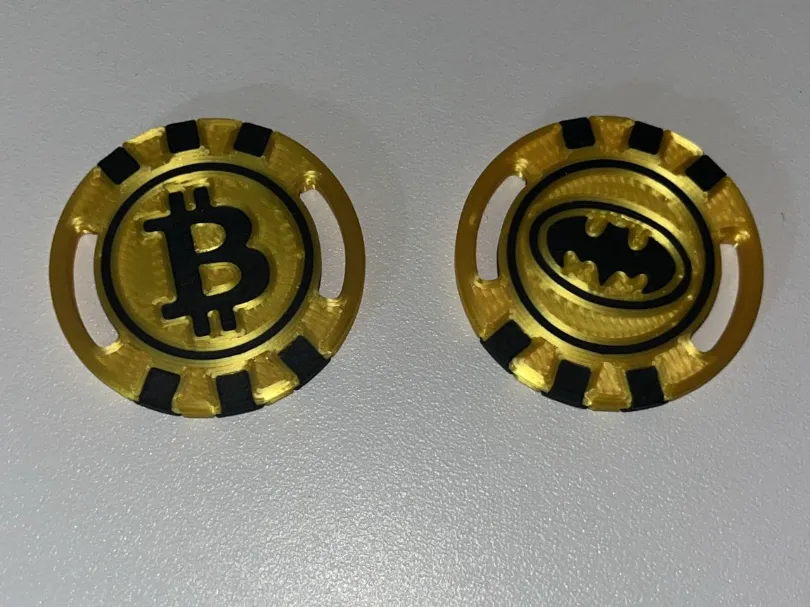 Batman Ball Marker Poker Chip Golf No AMS Shoe - Free 3D Print Model ...