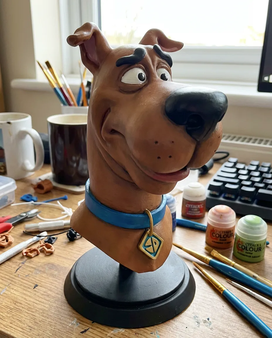 Scooby Doo Büste | Mystery Inc Figur – Kostenloses 3D-Druckmodell ...