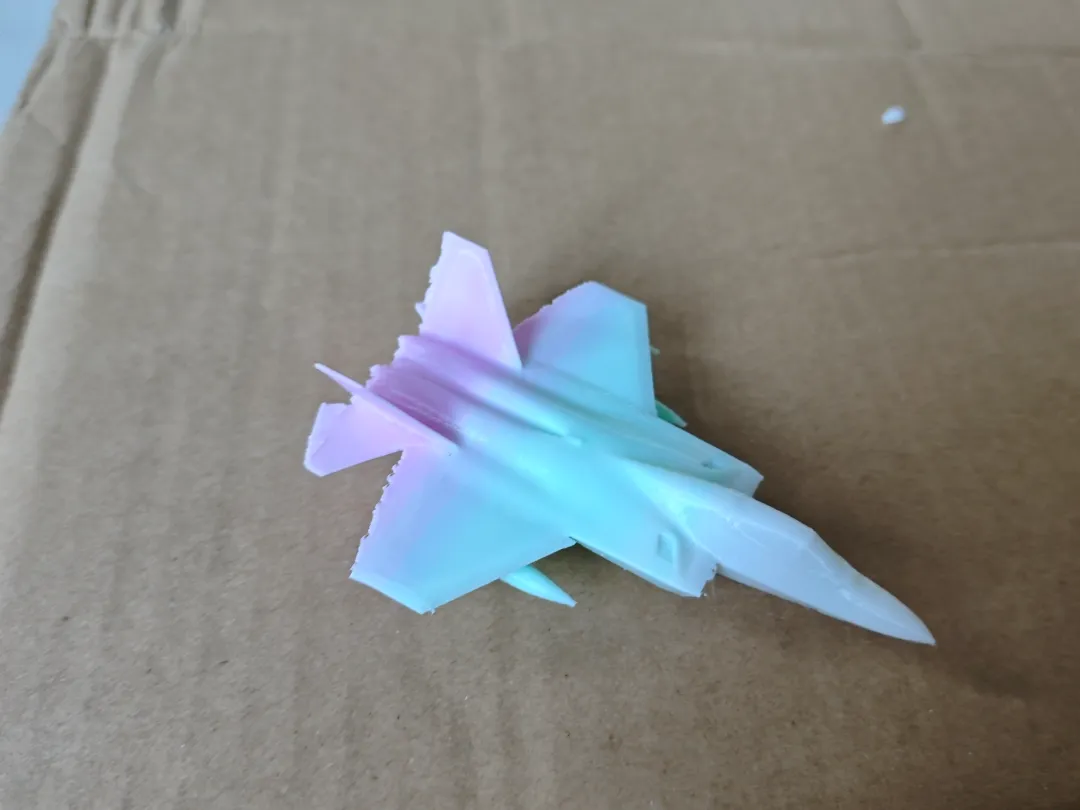 Fighter jet sculpture figure ornament toy decoration Print in Place ...