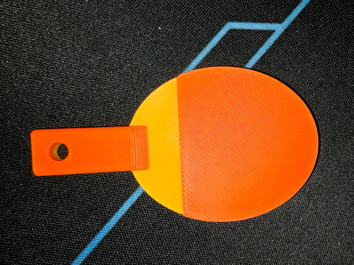 Miniature Table Tennis Racket - Free 3D Print Model - MakerWorld