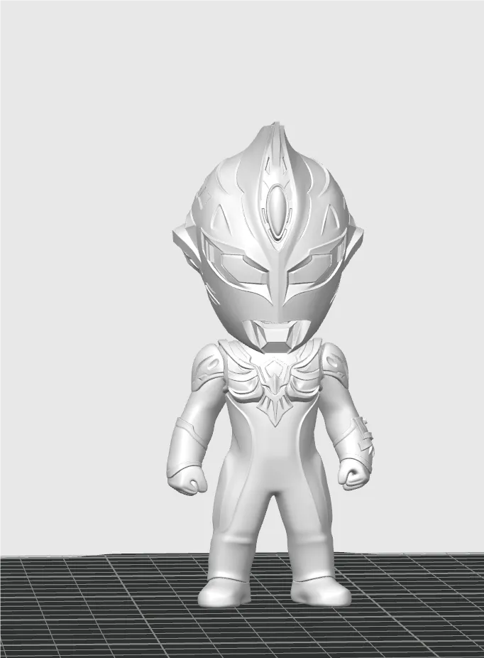 Q-version Ultraman Max - Free 3D Print Model - MakerWorld