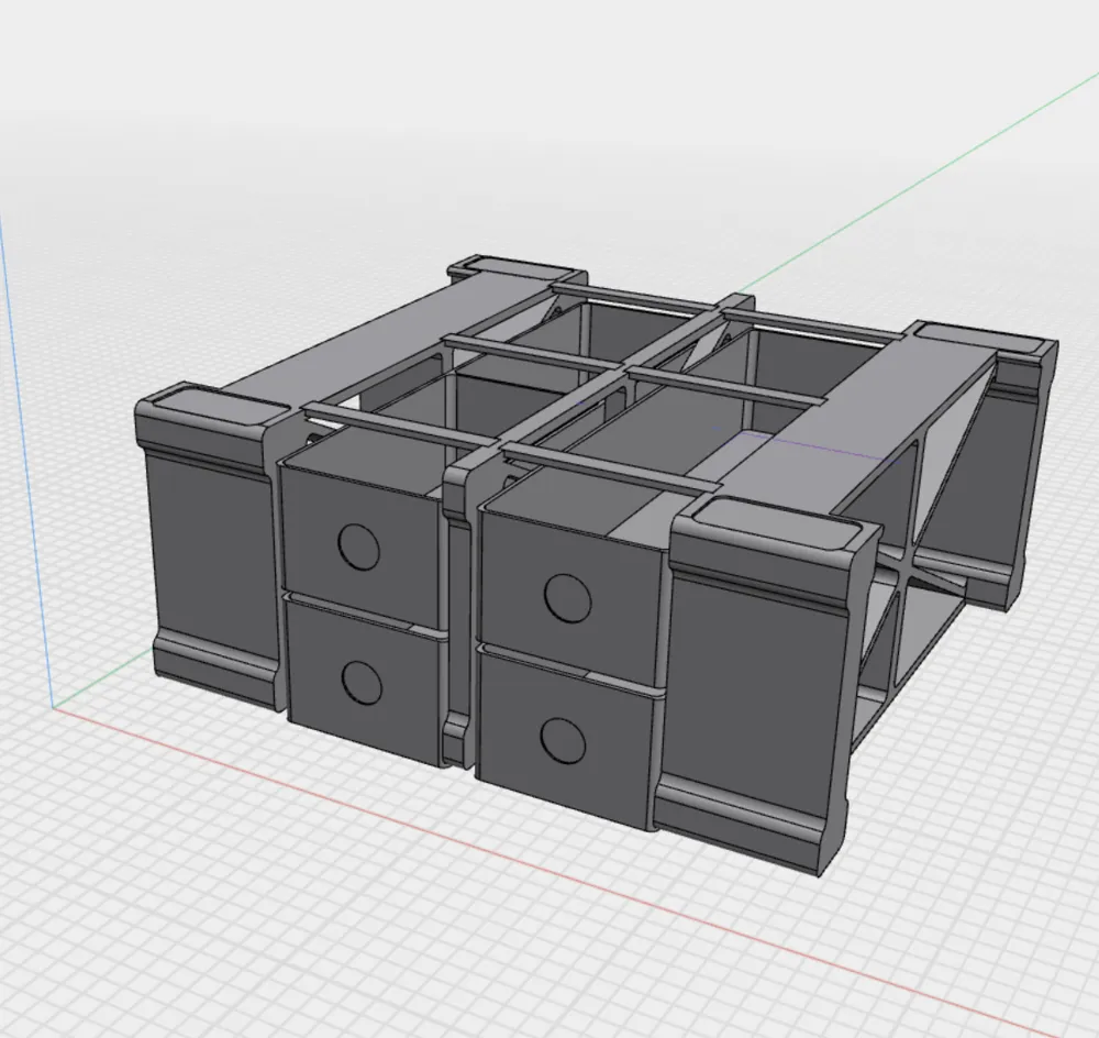Chuangxiang CFS Drawer Base - Free 3D Print Model - MakerWorld