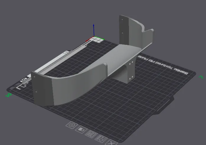 FTC Decode Intake Ramp Center - Free 3D Print Model - MakerWorld