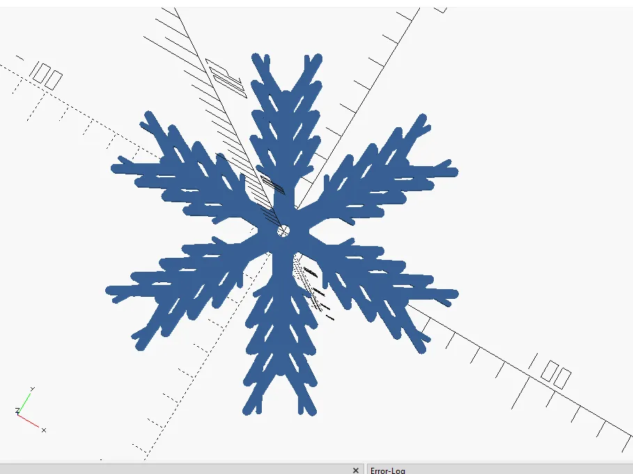 Parametric snowflake generator - Free 3D Print Model - MakerWorld