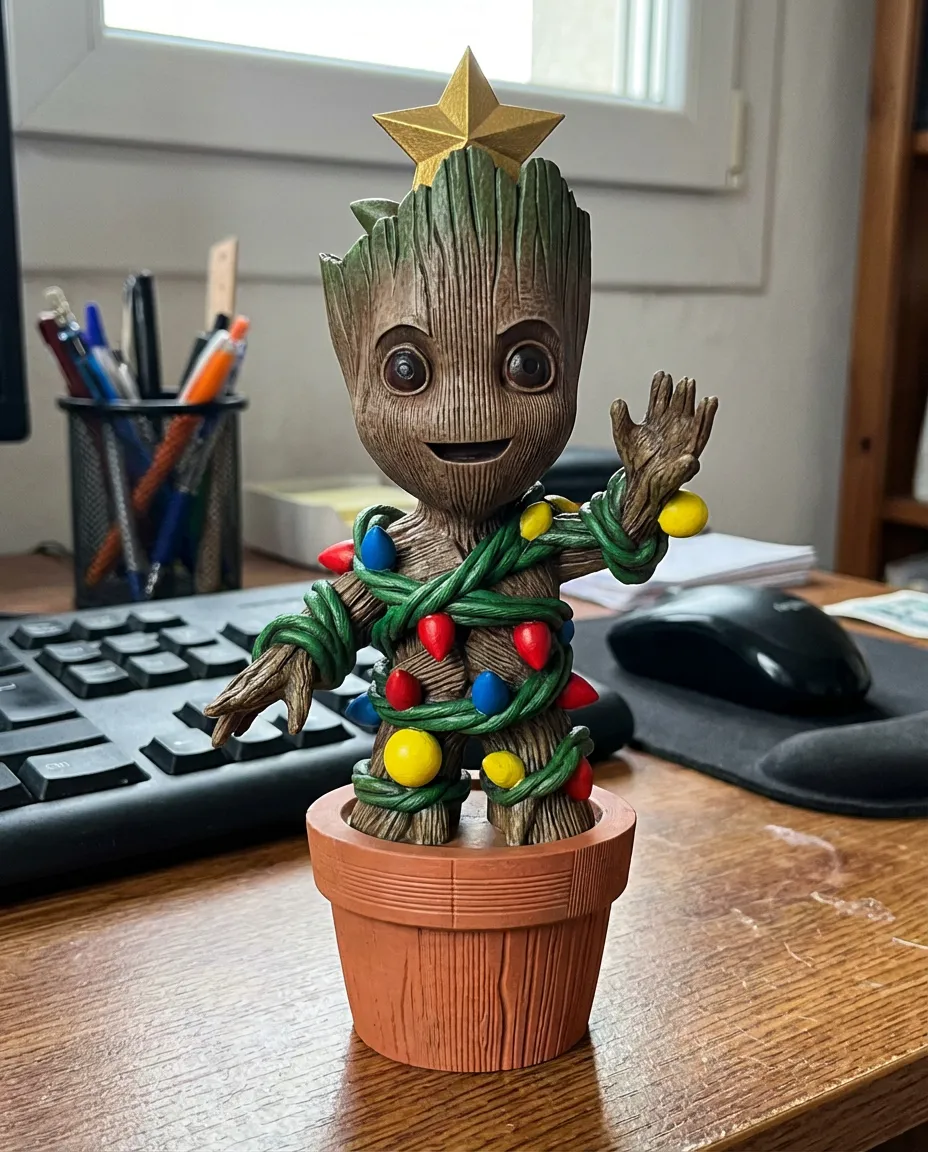 Christmas Baby Tree Figure | Decoration - Free 3D Print Model - MakerWorld