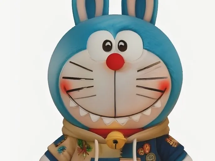 Doraemon Labubu por KaiGeGe MakerWorld: Descarga Modelos 3D Gratuitos