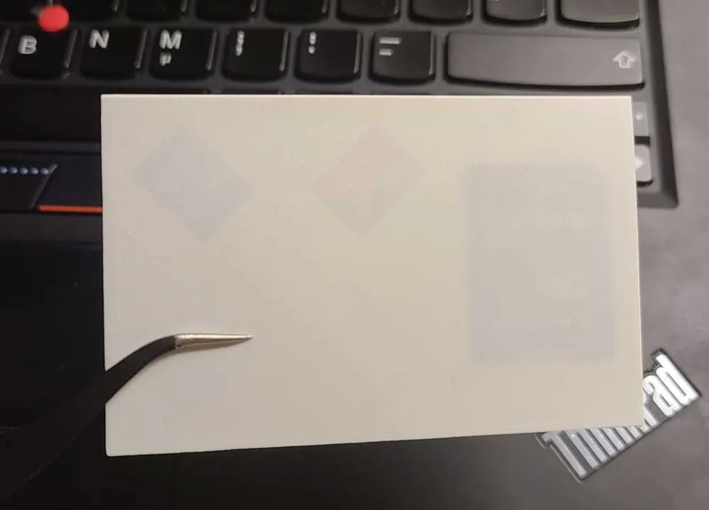 Credit card SD card holder - Free 3D Print Model - MakerWorld