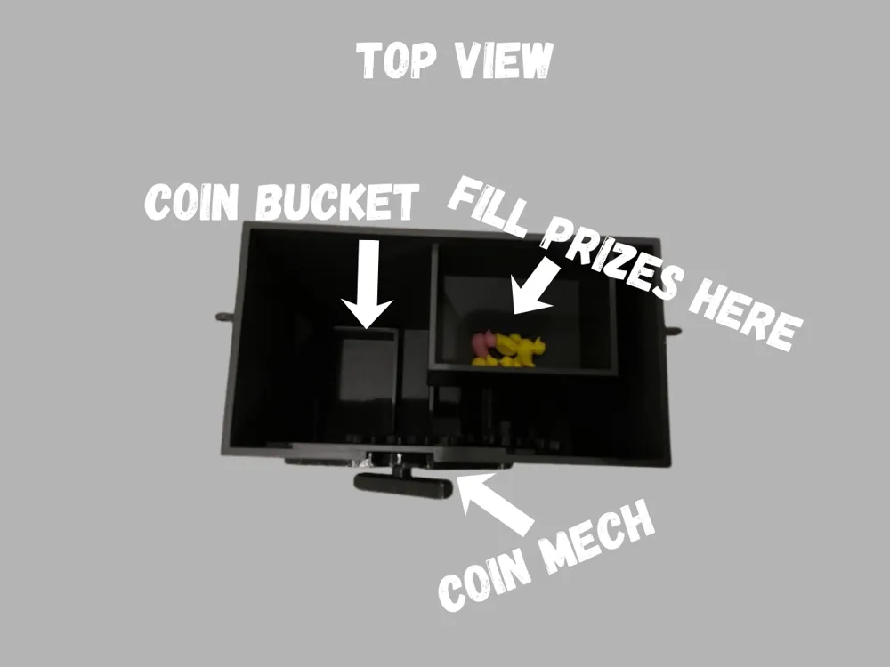 Fully Coin Operated Vending Machine - Free 3D Print Model - MakerWorld