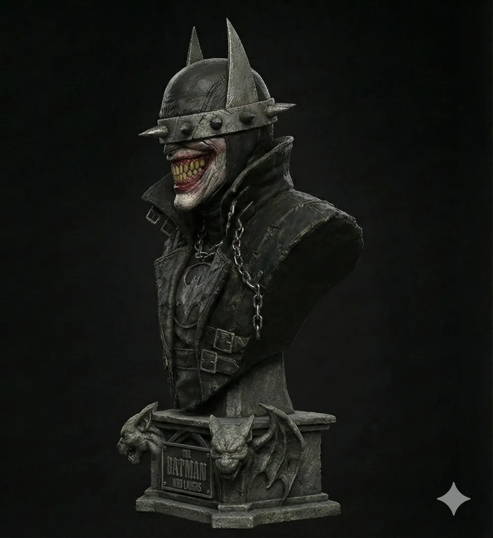 Batman Que Ri - Modelo gratuito para impressão 3D - MakerWorld