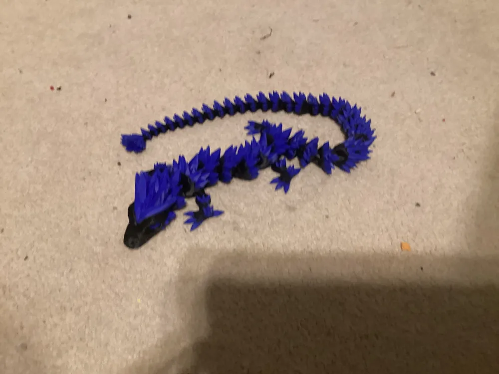 Crystal dragon by 3DPRINTINGNERD MakerWorld: Download Free 3D Models