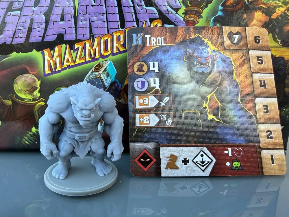 Miniatura Troll "Epic Tiny Dungeons" - Free 3D Print Model - MakerWorld