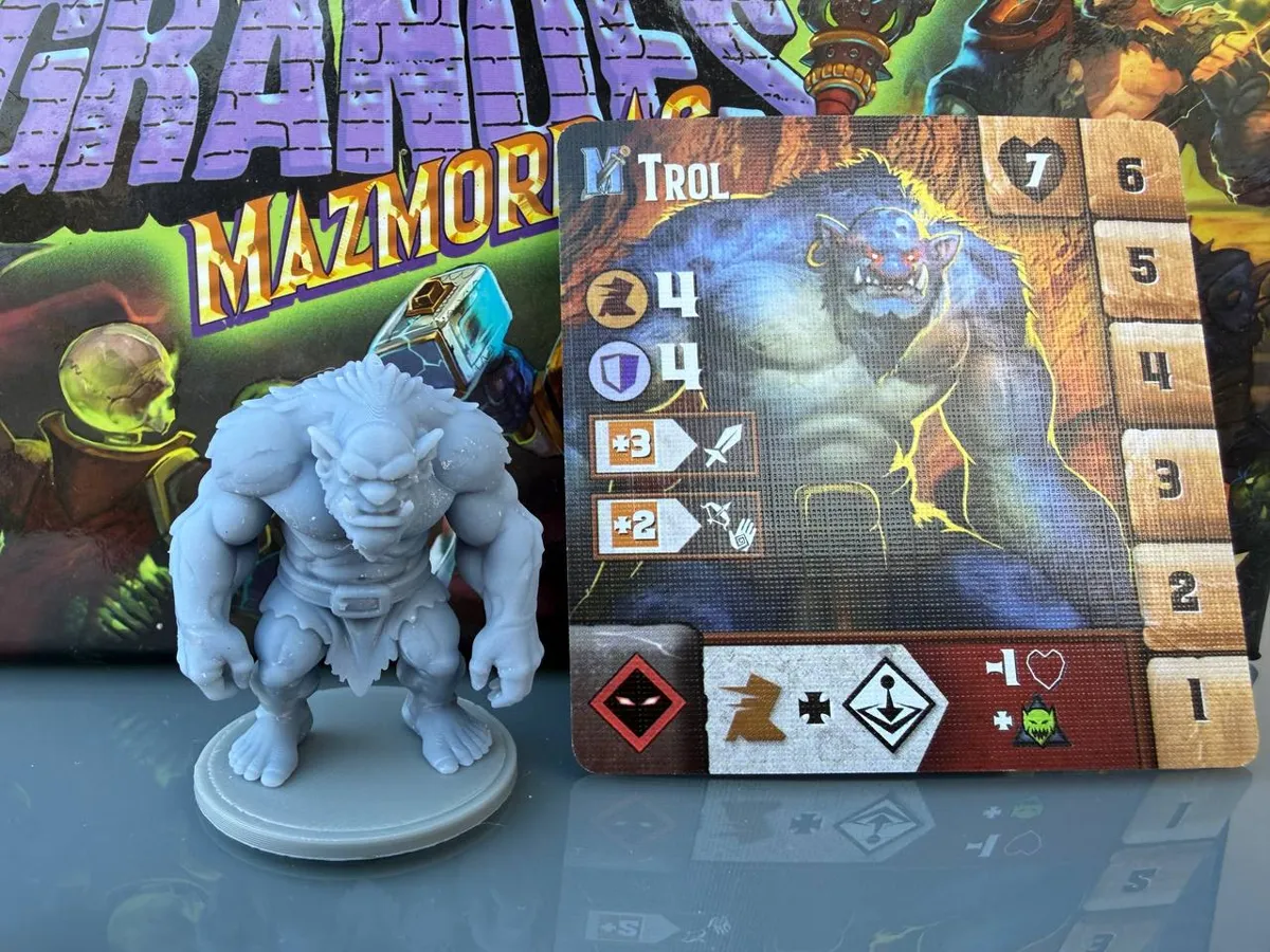 Miniatura Troll "Epic Tiny Dungeons" - Free 3D Print Model - MakerWorld