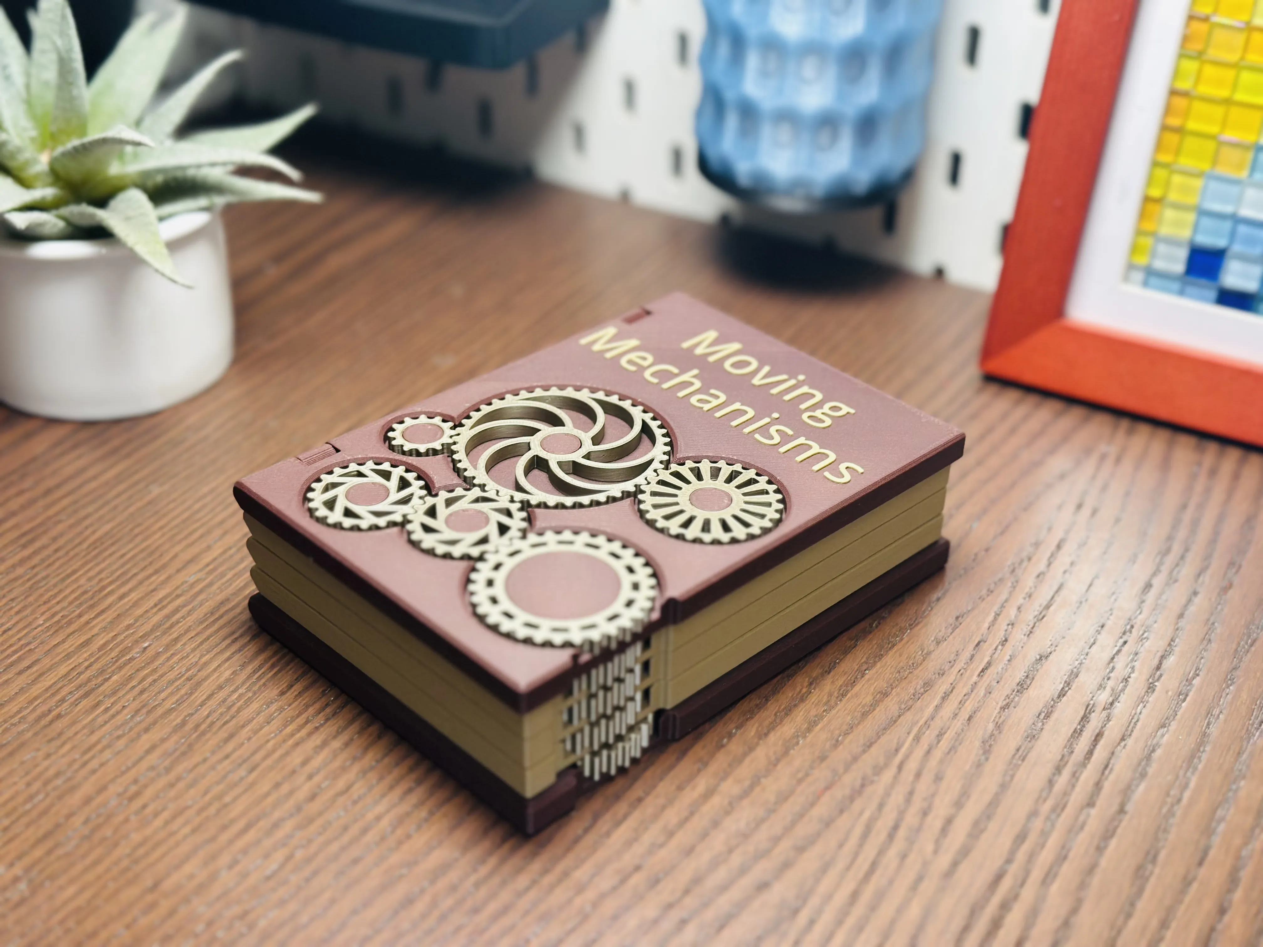 Moving Mechanisms —— A Fully 3D Printed Book - Free 3D Print Model ...